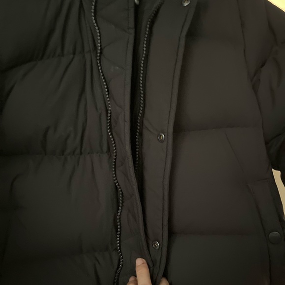 TNA | Jackets & Coats | Aritzia Tna Super Puff Black Winter Jacket ...